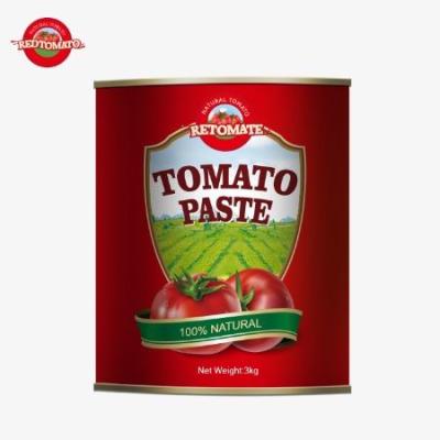 China Наша 3 кг консервированная томатная паста соответствует стандартам ISO, HACCP BRC и FDA for sale