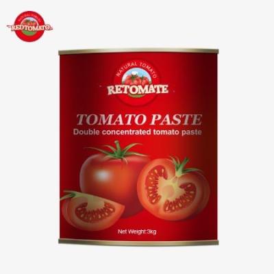 China 3 kg Tomatenpaste in Dosen erfüllt die ISO HACCP BRC und FDA Produktionsstandards for sale