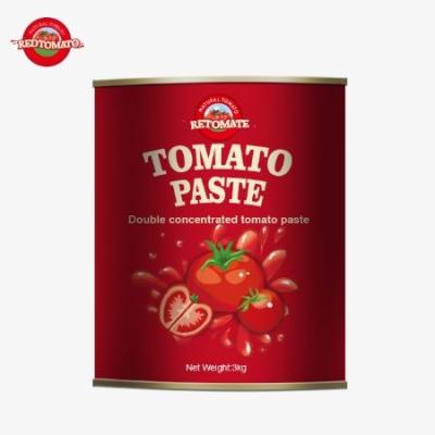 China Unsere 3 kg Dosen Tomatenpaste erfüllt die Produktionsstandards von ISO HACCP BRC und FDA for sale