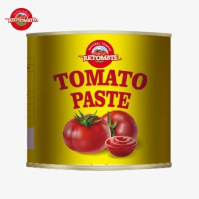 China 4500g Tomatenpaste in Dosen erfüllt sowohl die ISO HACCP- und BRC-Standards als auch die FDA-Produktionsstandards zu verkaufen