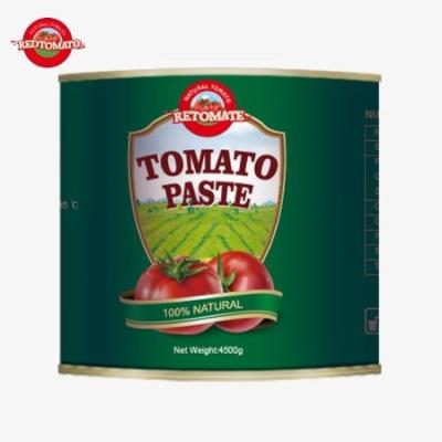 China 4500г консервированной томатной пасты соответствует стандартам ISO HACCP, а также соблюдает правила производства FDA for sale