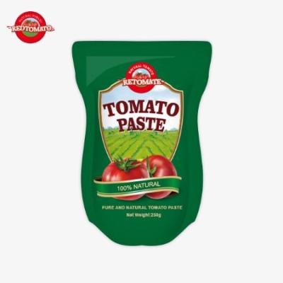 Китай В пакете содержится 250 граммов сладкой и вкусной томатной пасты с чистотой от 30% до 100% продается