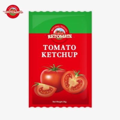 China 36 грамм OEM томатный кетчуп с чистым натуральным вкусом, соответствующий стандартам ISO HACCP и FDA for sale