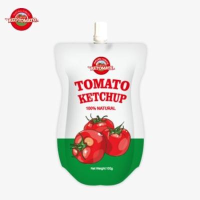 Chine OEM Chine Prix d'usine 100g Sachet de ketchup naturel sucré et acide, normes HACCP FDA à vendre