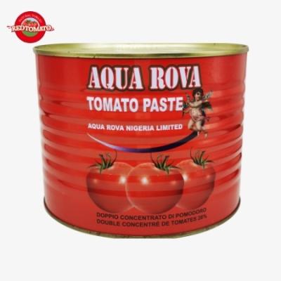 China AQUA ROVA 2200g Canned Of Tomato Paste With A Brix Of 28–30% for sale