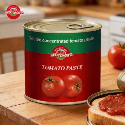 China 210g Canned Tomato Paste Compliant With ISO, HACCP, BRC & FDA Standards for sale
