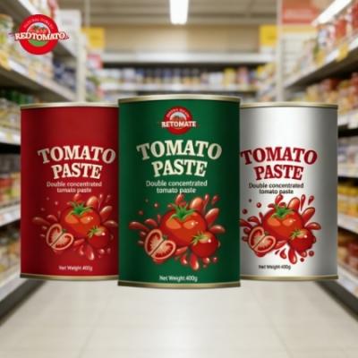 China 400g Tomato Paste - ISO HACCP BRC FDA Certified & Compliant for sale