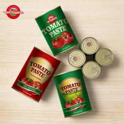China Export Grade 425g Tomato Paste Cans ISO HACCP BRC FDA Certified Manufacturing for sale
