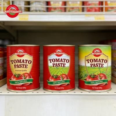 China 800g Canned Tomato Paste – Adheres To ISO HACCP BRC FDA Standards for sale