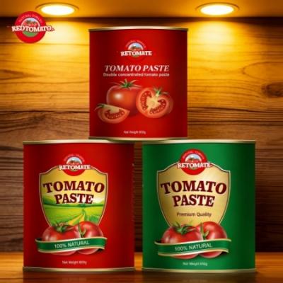 China Factory Supply Hard Open Lid 800g Canned Tomato Paste | Versatile Ingredient for sale