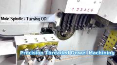 Jianke CS12-5- threaded dowel pin machining