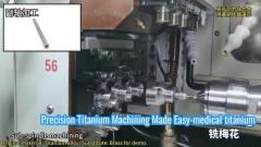 MA25-6S Swiss CNC Lathe Precision Titanium Machining-medical titanium bone nail
