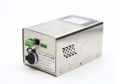 China Compact Size Pharma Particle Counter Device With 2.4 Inch Touch Screen for sale