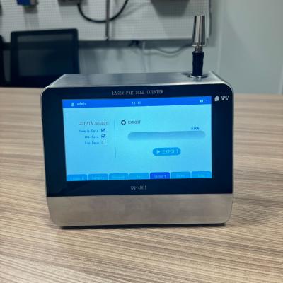 China Small Flow Rate 2.83L Desktop Laser Dust Particle Count Machine for sale