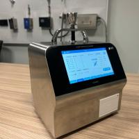 china Six Channels Portable Laser Particle Counter 28.3LPM With Built In Thermal