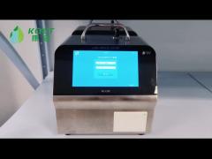 Food Industry Desktop Air Particle Counter Device With 100L Large Flow Rate