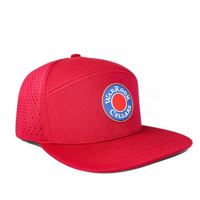 Cina Il foro Logo Hats Melin Trenches Hydro su ordinazione del laser di Snapback di Veracap impermeabilizza in vendita