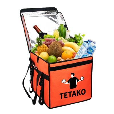 Cina Borsa impermeabile resistente di consegna di Tote Bags Insulated Tote Bike della drogheria del motociclo in vendita