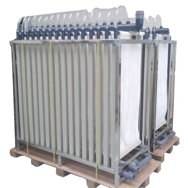 Quality PVDF Curtain Membrane For Submerged MBR Hollow Fiber Ultrafiltration 40KG for sale
