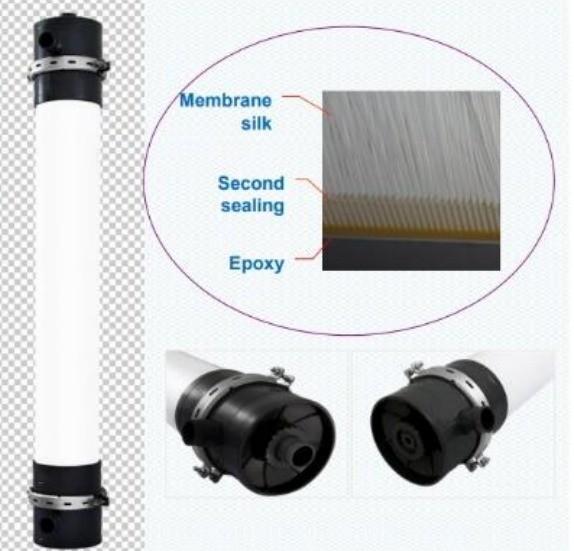 Quality Tubular Hollow Fiber UF Ultrafiltration Membrane Module With PVDF Material for sale