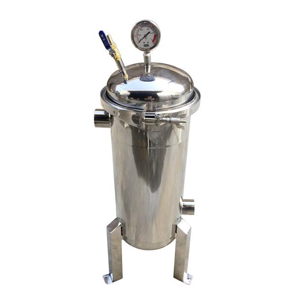 Quality 0.6MPa 1.0MPa Stainless Steel Pressure Bag Filter For Precision Filtration In for sale