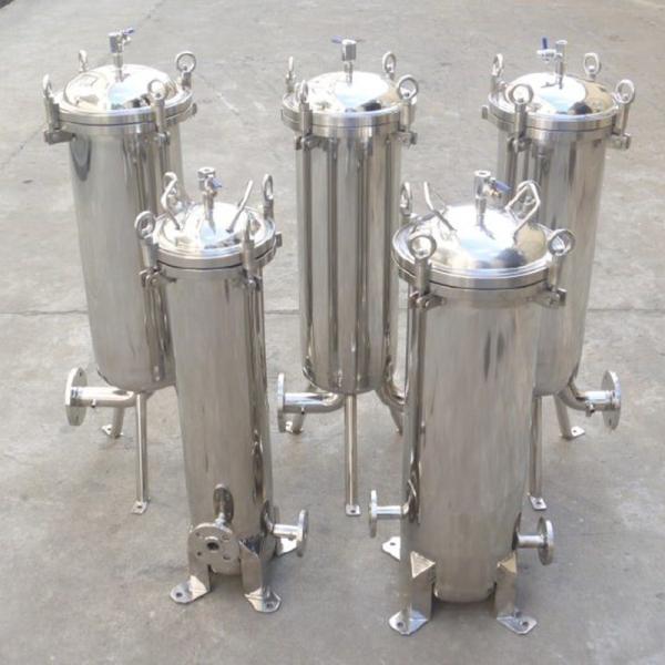 Quality 0.6MPa 1.0MPa Stainless Steel Pressure Bag Filter For Precision Filtration In for sale