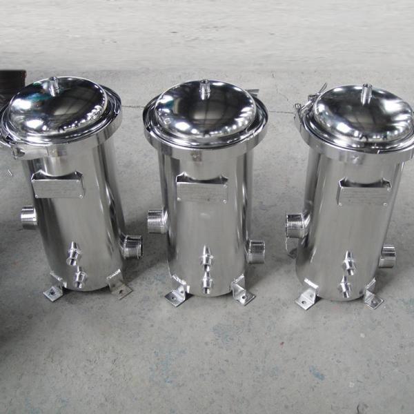 Quality 0.6MPa 1.0MPa Stainless Steel Pressure Bag Filter For Precision Filtration In for sale