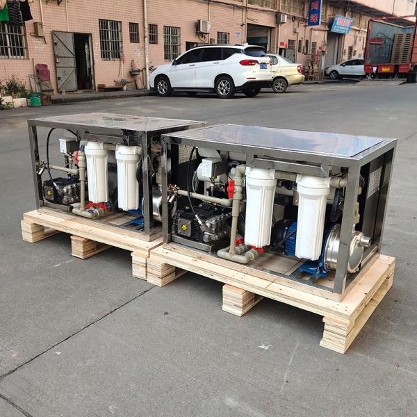 Quality 35% Freshwater Recovery Portable Rate Electric Seawater Desalination Device For for sale