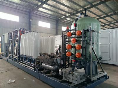 China Sewage Treatment Skid Mount Disc Tubular Reverse Osmosis System For Waste And Tap Water for sale