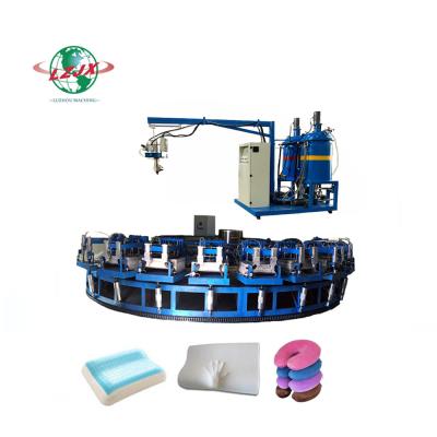 China High Pressure Viscoelastic Pillow Machine Robot Injection Mattress Making Machine PU Slow Rebound Foaming Machinery for sale