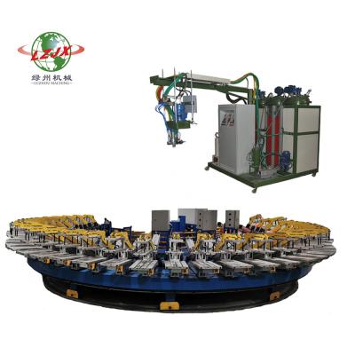 China Pu insole Production Line Polyurethane foaming machinery for sale