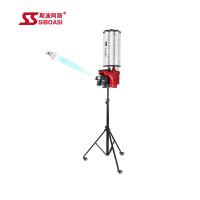 China Competitive Model Random Function Badminton Robot Shuttlecock Training Shooter Machine for sale