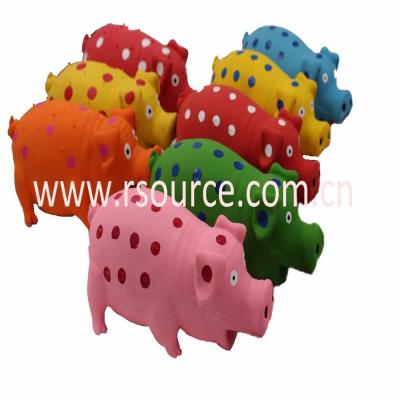 Cina Il lattice gioca il giocattolo stridulo del maiale del lattice in vendita