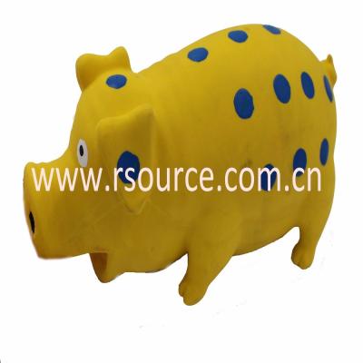 Cina Il lattice gioca il giocattolo stridulo del maiale del lattice in vendita