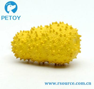 Cina I denti che puliscono il latice di gomma stridulo appuntito giocano per i cani in vendita
