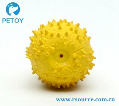 Cina I denti che puliscono il latice di gomma stridulo appuntito giocano per i cani in vendita