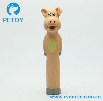Cina La buona qualità del maiale e della mucca del lattice insegue gli animali domestici squishy dei giocattoli del cane dei giocattoli in vendita