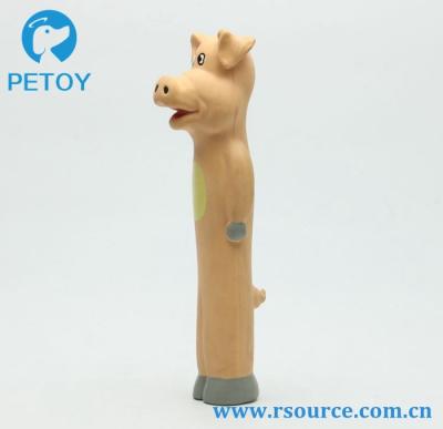 Cina La buona qualità del maiale e della mucca del lattice insegue gli animali domestici squishy dei giocattoli del cane dei giocattoli in vendita