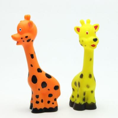 Cina La giraffa ha personalizzato i giocattoli del vinile del giocattolo di masticazione dell'animale domestico per i cani in vendita
