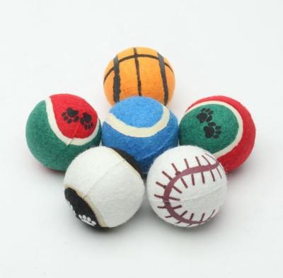 Cina l'abitudine economica del pacchetto della pallina da tennis ha stampato le palline da tennis per l'ampiezza del cane in vendita