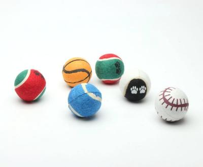 Cina l'abitudine economica del pacchetto della pallina da tennis ha stampato le palline da tennis per l'ampiezza del cane in vendita