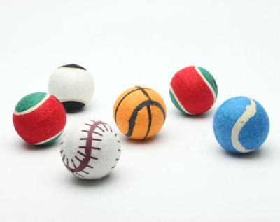 Cina l'abitudine economica del pacchetto della pallina da tennis ha stampato le palline da tennis per l'ampiezza del cane in vendita