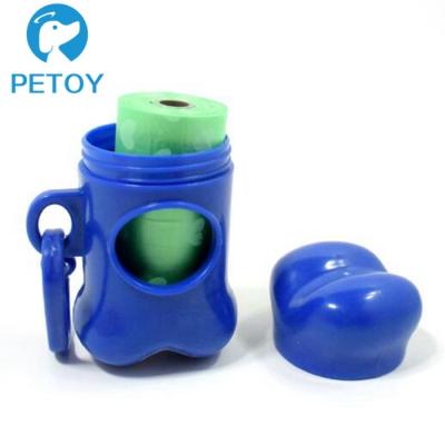China Sacos biodegradáveis convenientes pequenos do tombadilho com o grampo do distribuidor e da trela à venda
