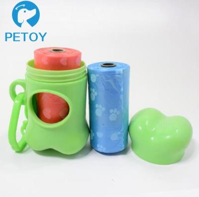 China Sacos biodegradáveis convenientes pequenos do tombadilho com o grampo do distribuidor e da trela à venda