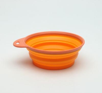 China O animal de estimação plástico feito sob encomenda rola a bacia dobrável redonda BSCI do silicone do cachorrinho aprovada à venda
