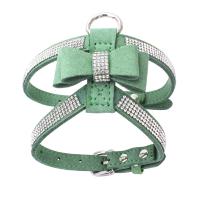 China Nylon Backpack Dog Harness No Pull Adjustable Reflective S M L 3 Sizes for sale