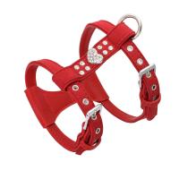 China Reversible No Pull Dog Harness Glass Shape Tiny Weight Adjustable Sizes S M L for sale