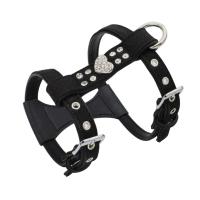 China Reversible No Pull Dog Harness Glass Shape Tiny Weight Adjustable Sizes S M L for sale