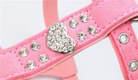 China Reversible No Pull Dog Harness Glass Shape Tiny Weight Adjustable Sizes S M L for sale