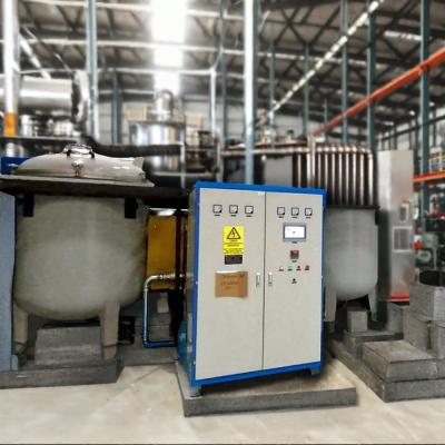 China One power supply cabinet with two 3000 degree vertical Vacuum Negative Electrode Materials  Graphitization Furnace for sale